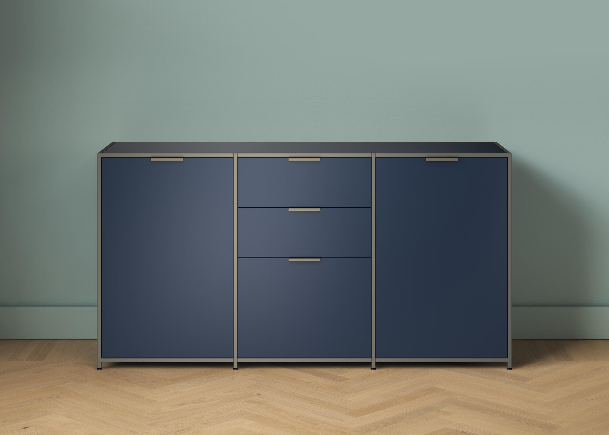 Bahuts Dita Bahut 2 portes + 3 tiroirs - Ligne Roset