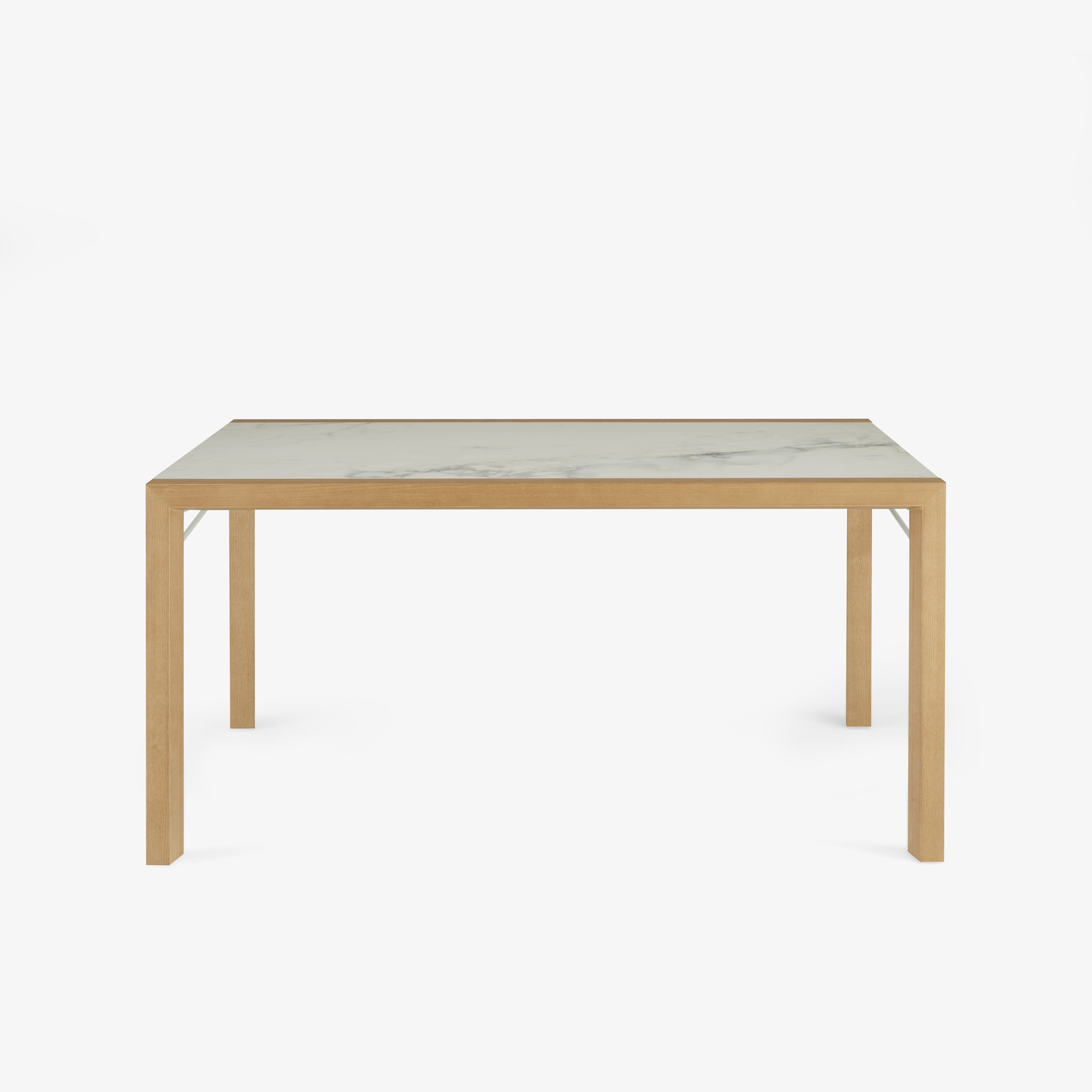 Tables Odessa Rectangular dining table black lacquered base - Ligne Roset