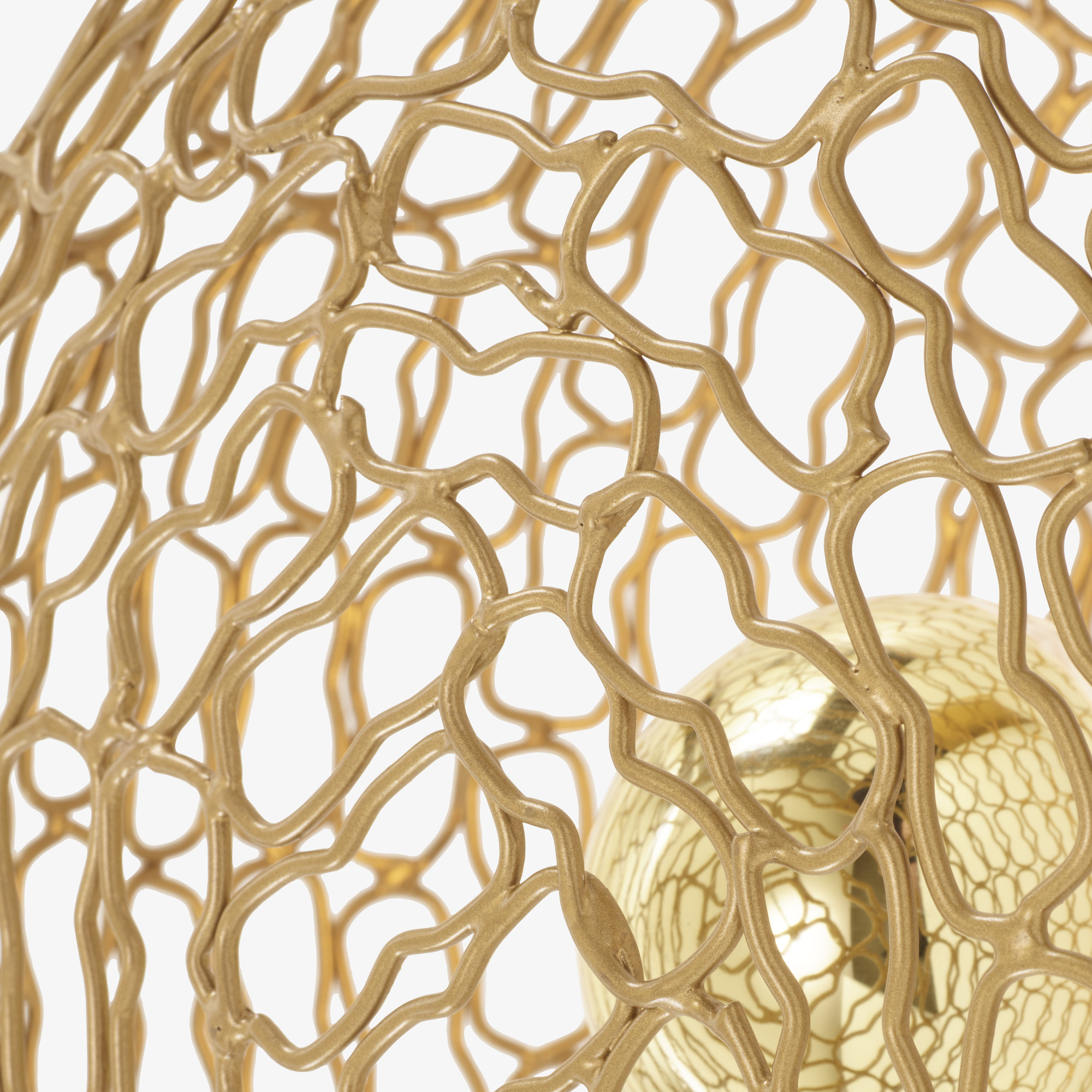 Ceiling Lighting & Wall Lighting Jali Wall light brass grille - Ligne Roset