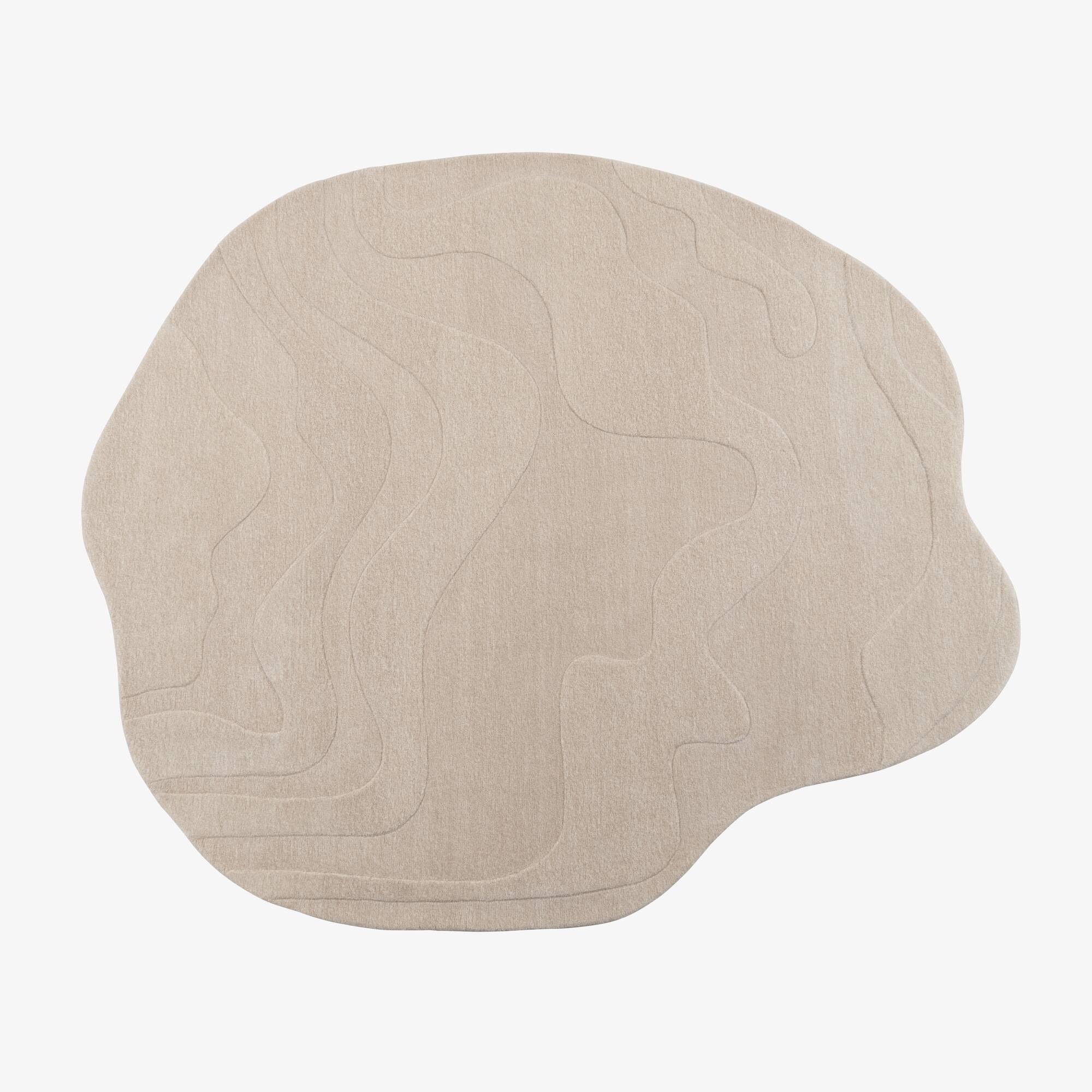 Rugs Gavrinis 4 Rug chiné beige - Ligne Roset