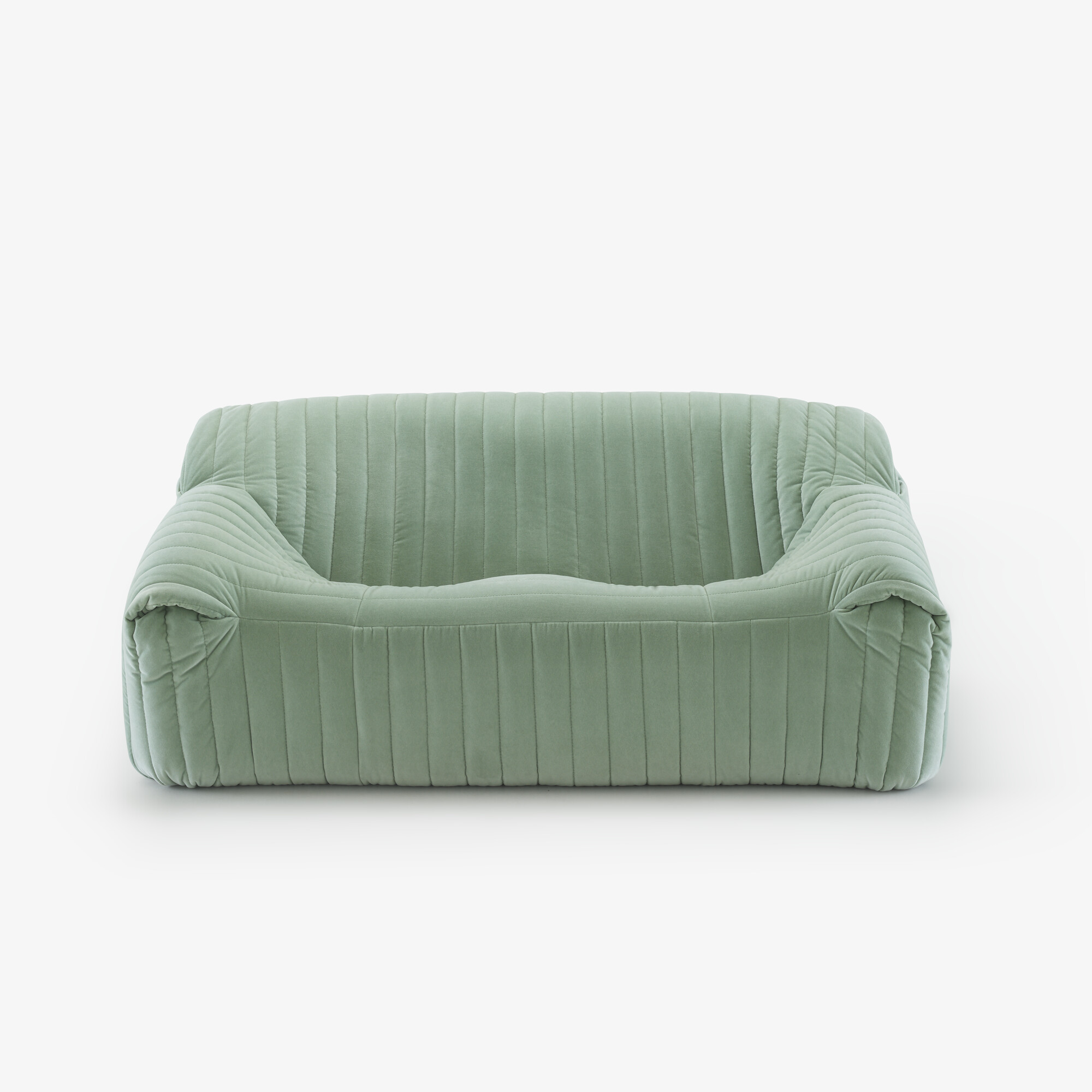 Upholstery Sandra Medium settee with lumbar cushions - Ligne Roset