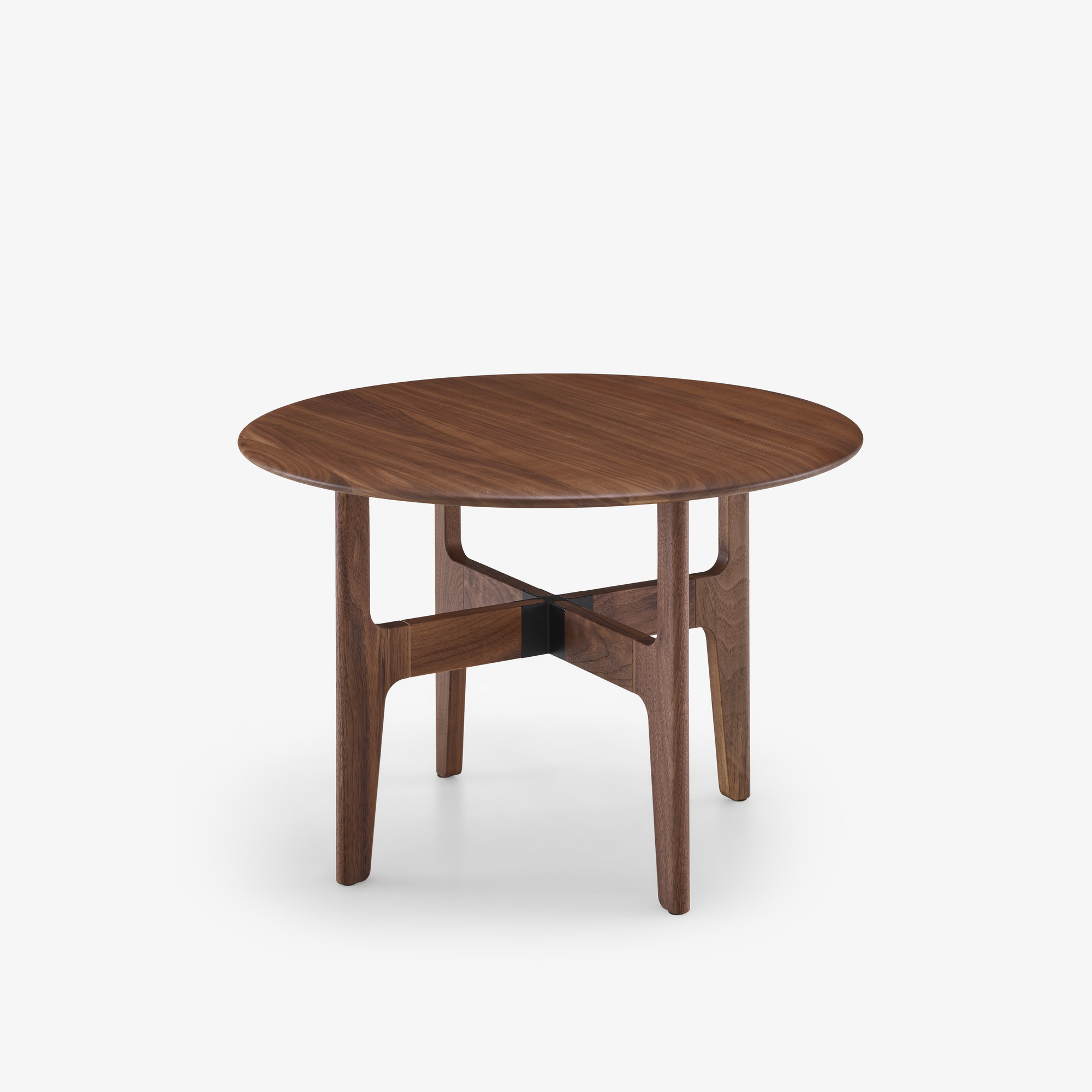 Nodum Occasional table solid american walnut low version